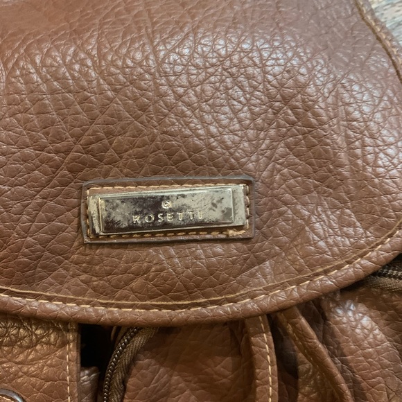 Rosetti | Bags | Rosetti Brown Leather Backpack | Poshmark